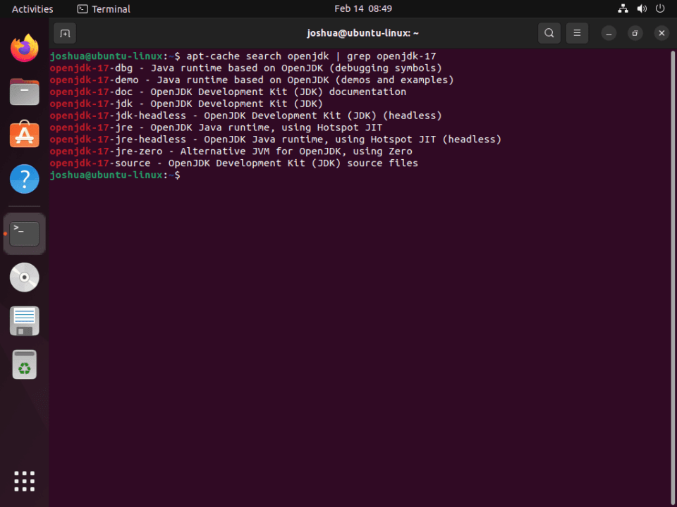 How to Install OpenJDK 17 on Ubuntu 24.04, 22.04 or 20.04 - LinuxCapable How to Install OpenJDK 17 on Ubuntu 24.04, 22.04 or 20.04 - LinuxCapable