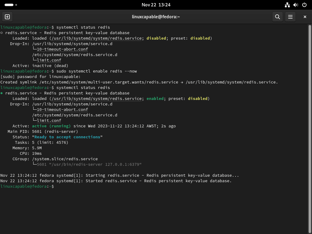 How to Install Redis on Fedora Linux - LinuxCapable