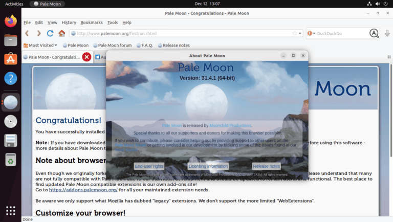 How to Install Pale Moon on Ubuntu 22.04 or 20.04 - LinuxCapable